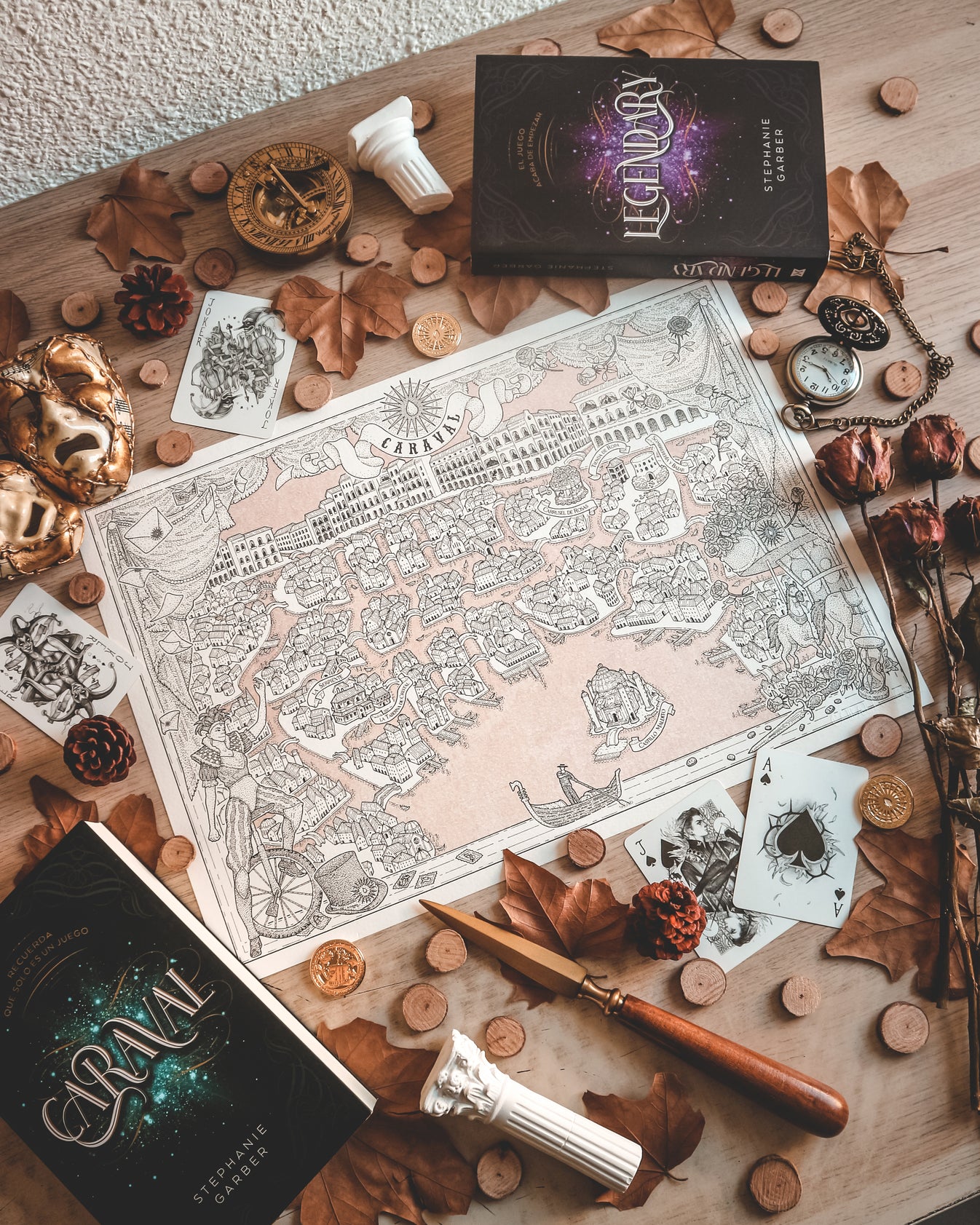 CARAVAL - Mapa del mundo de Stephanie Garber – aaguirreart