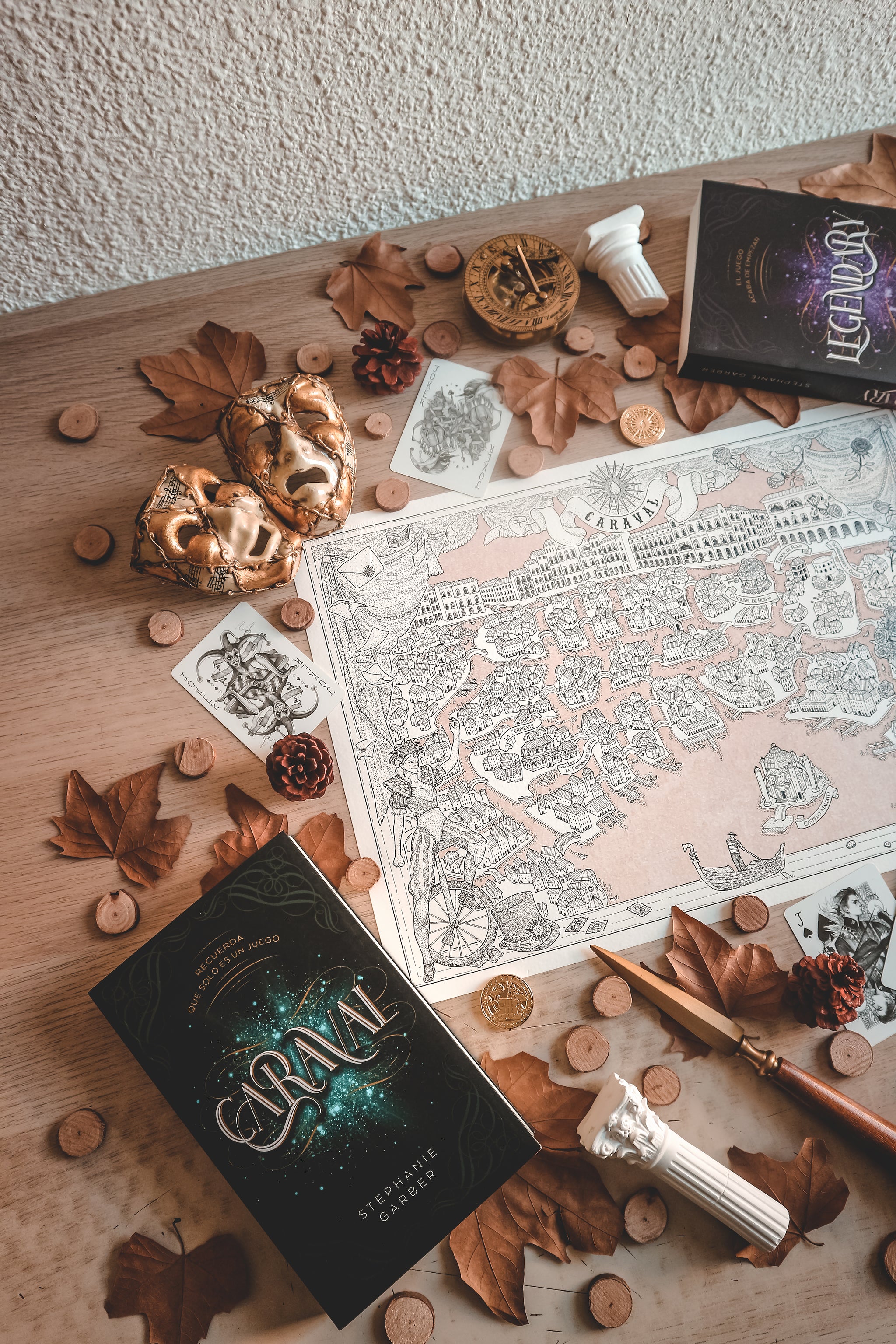 CARAVAL - Mapa del mundo de Stephanie Garber – aaguirreart