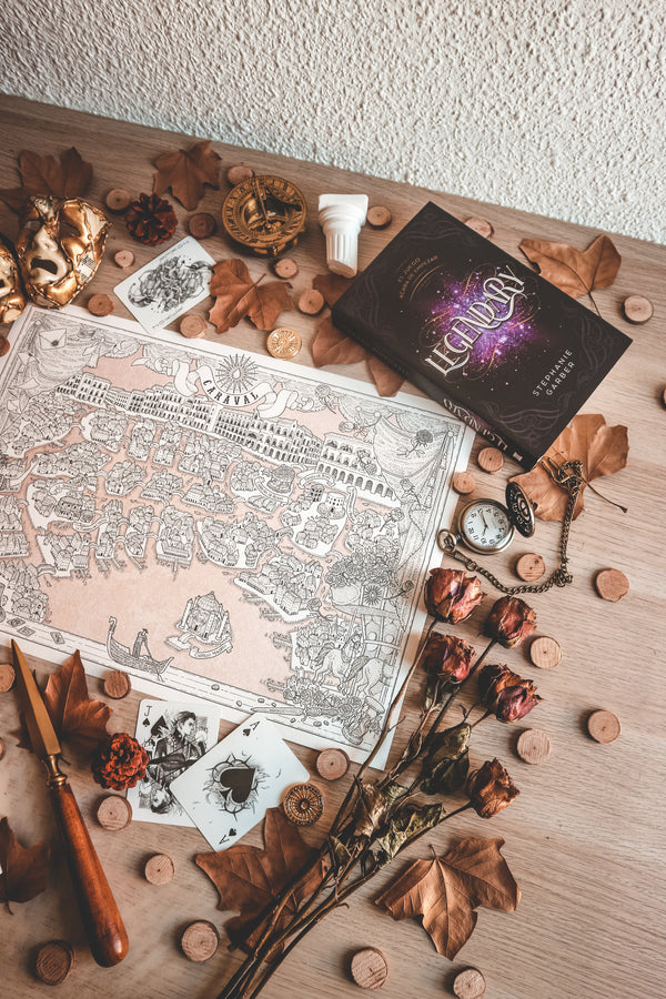 CARAVAL - Mapa del mundo de Stephanie Garber – aaguirreart