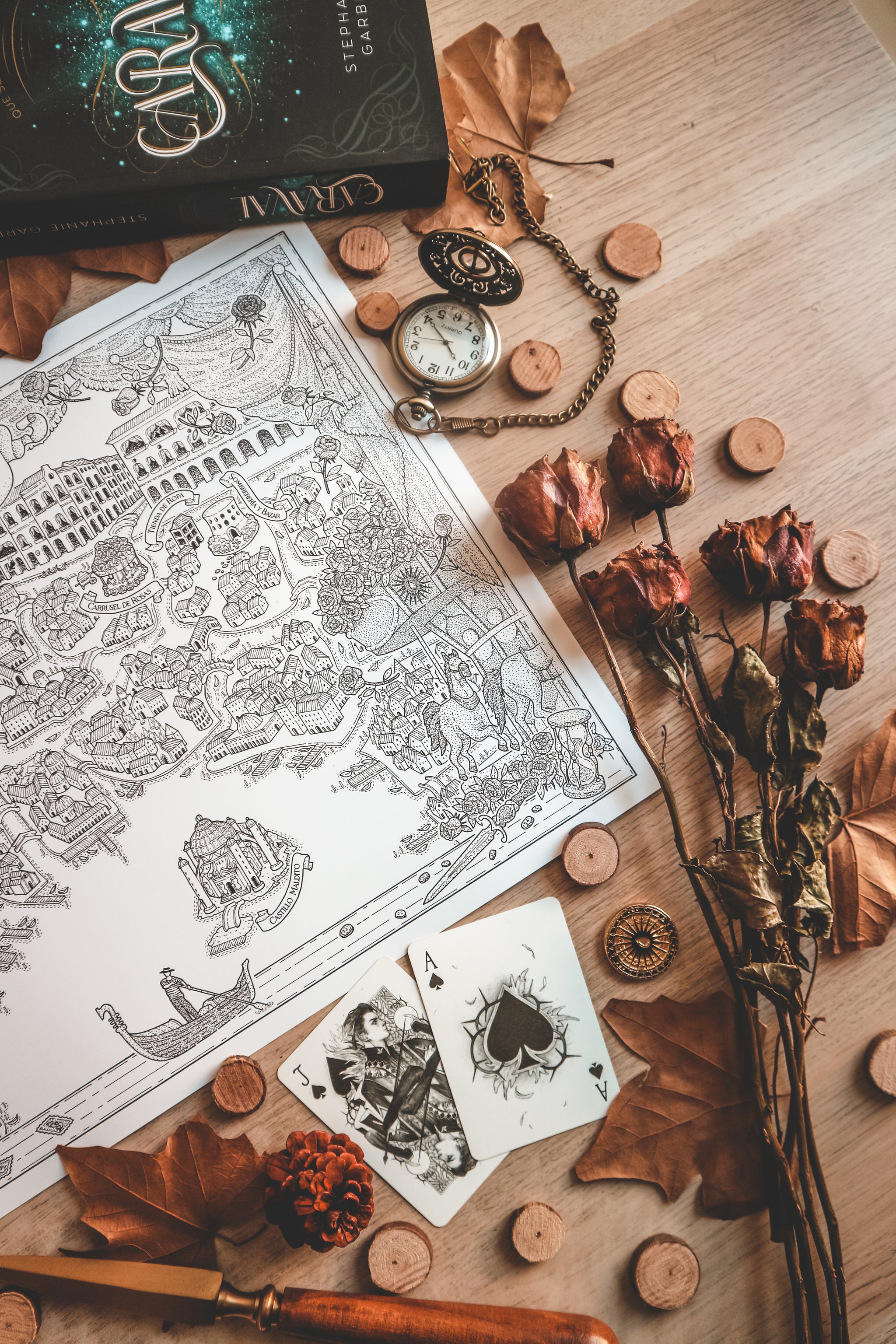 CARAVAL - Mapa del mundo de Stephanie Garber – aaguirreart