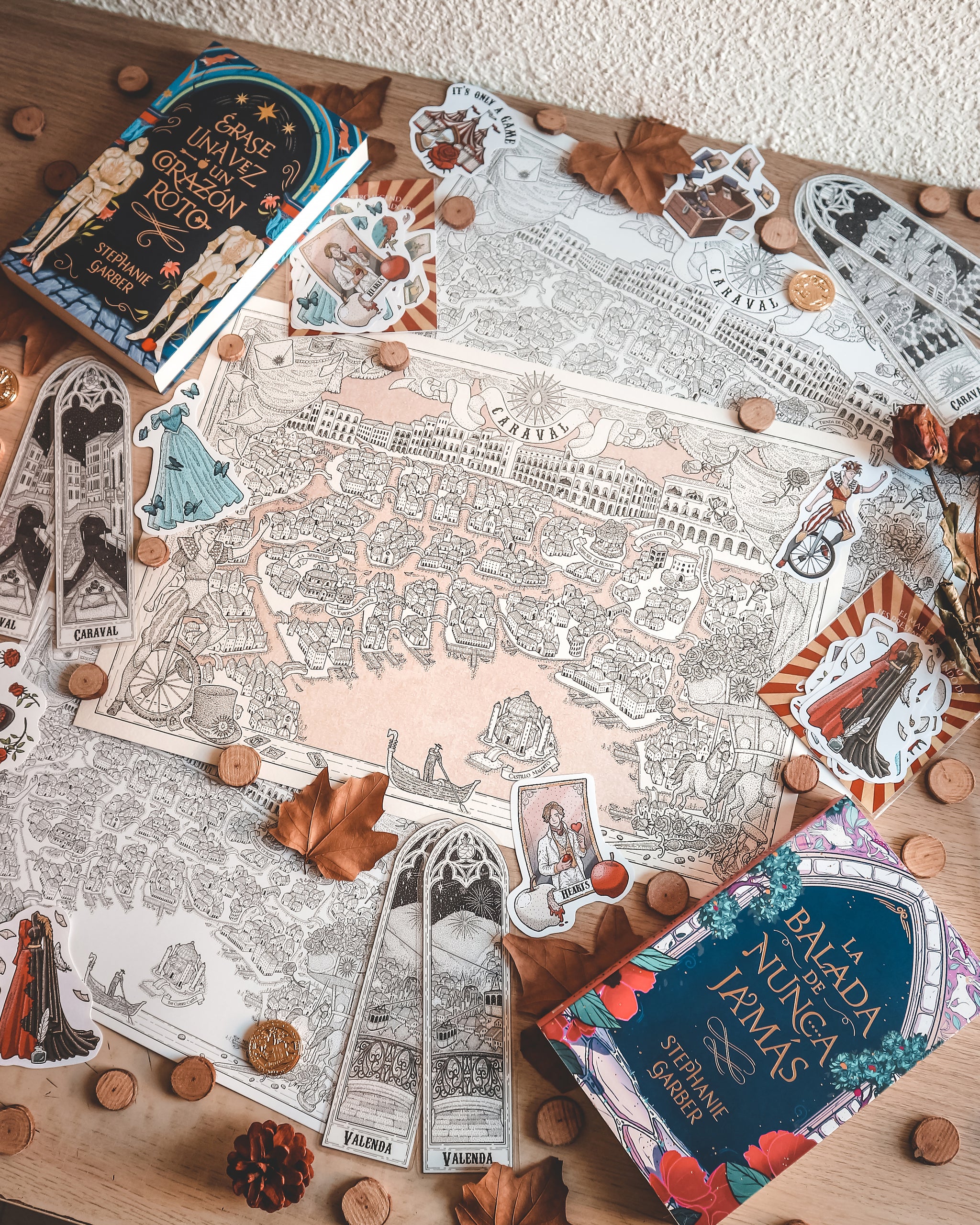 CARAVAL - Mapa del mundo de Stephanie Garber – aaguirreart