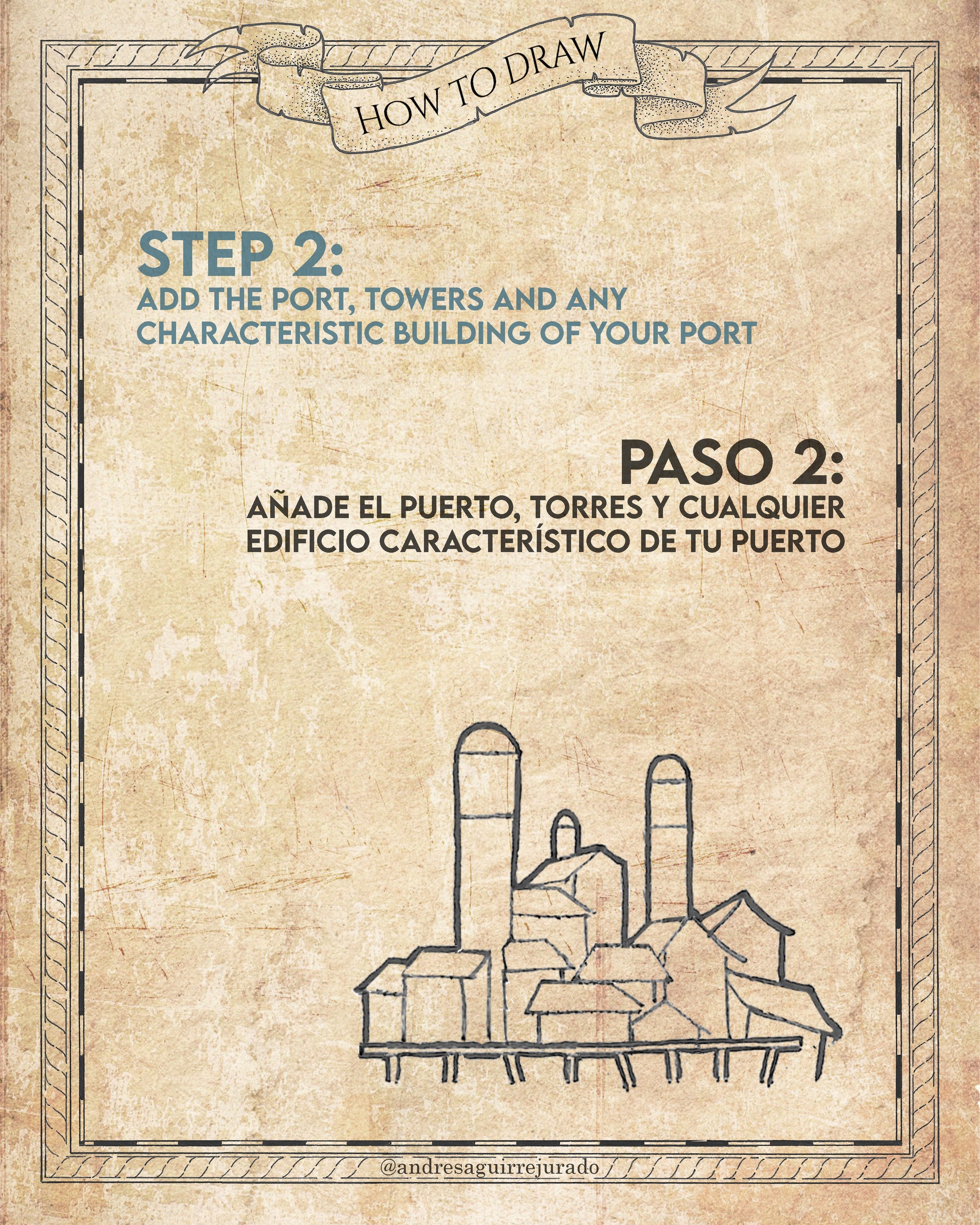 HOW TO DRAW Ports icons – aaguirreart