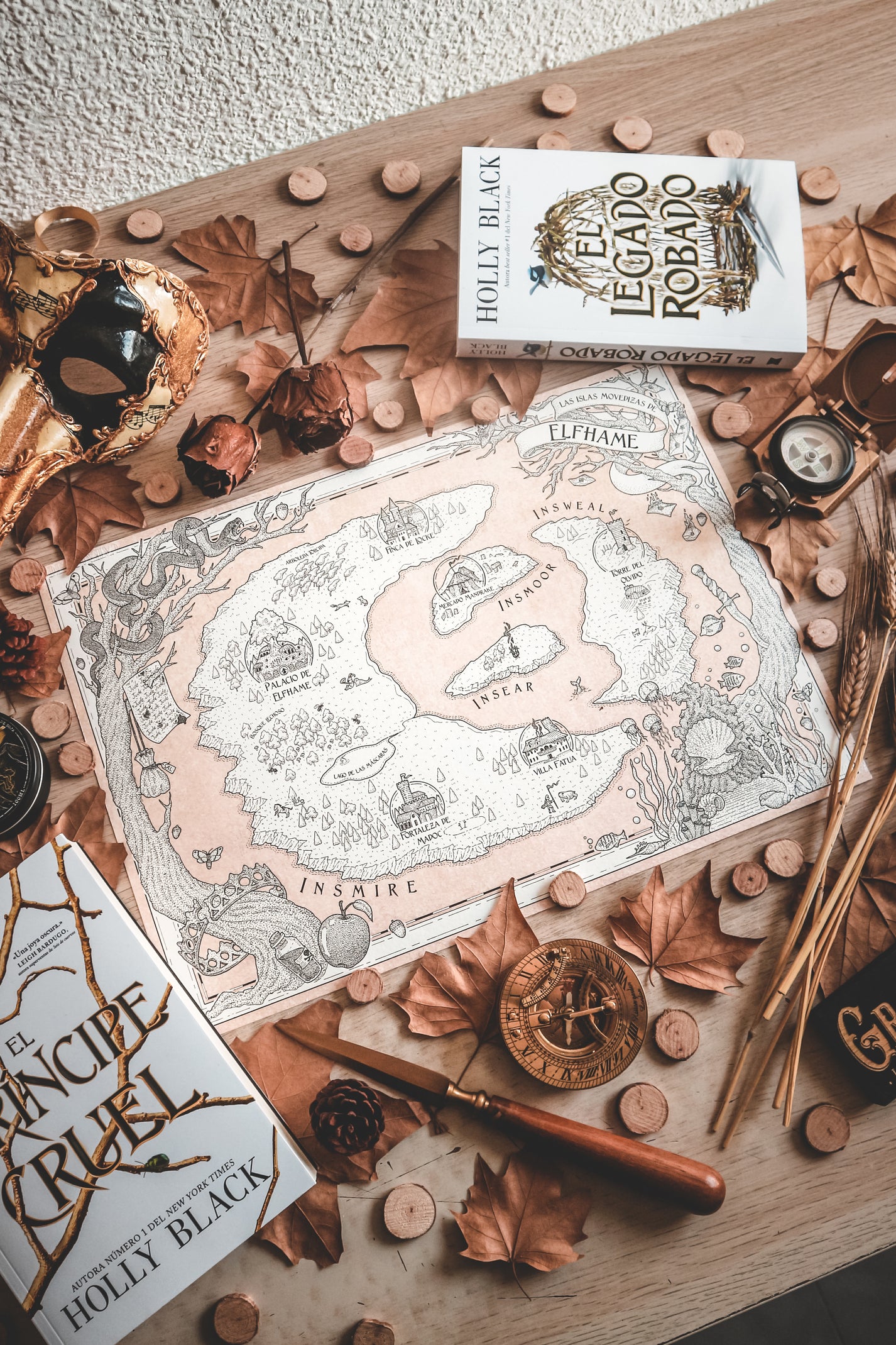 ELFHAME - Mapa del mundo de Holly Black – aaguirreart