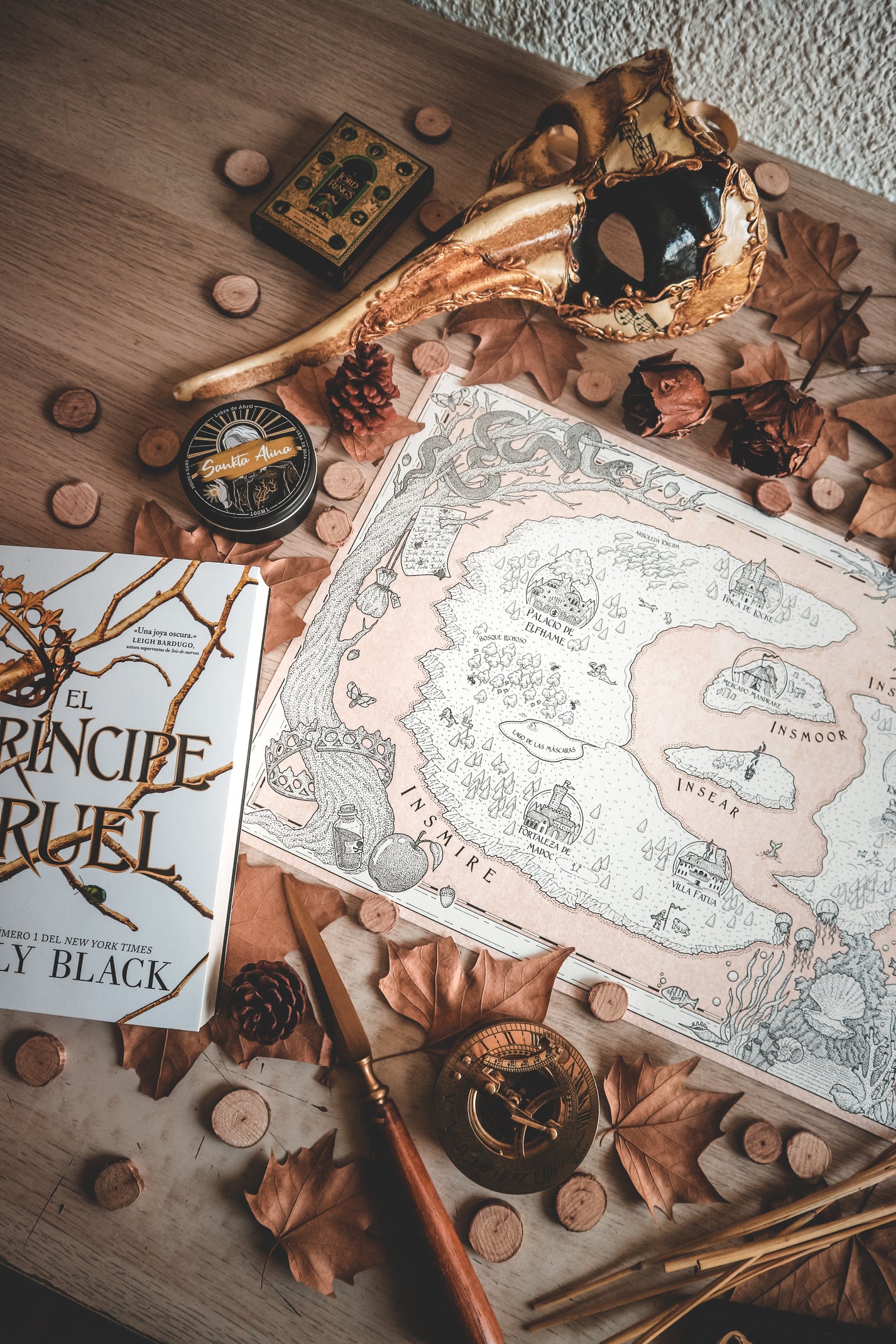 ELFHAME - Mapa del mundo de Holly Black – aaguirreart