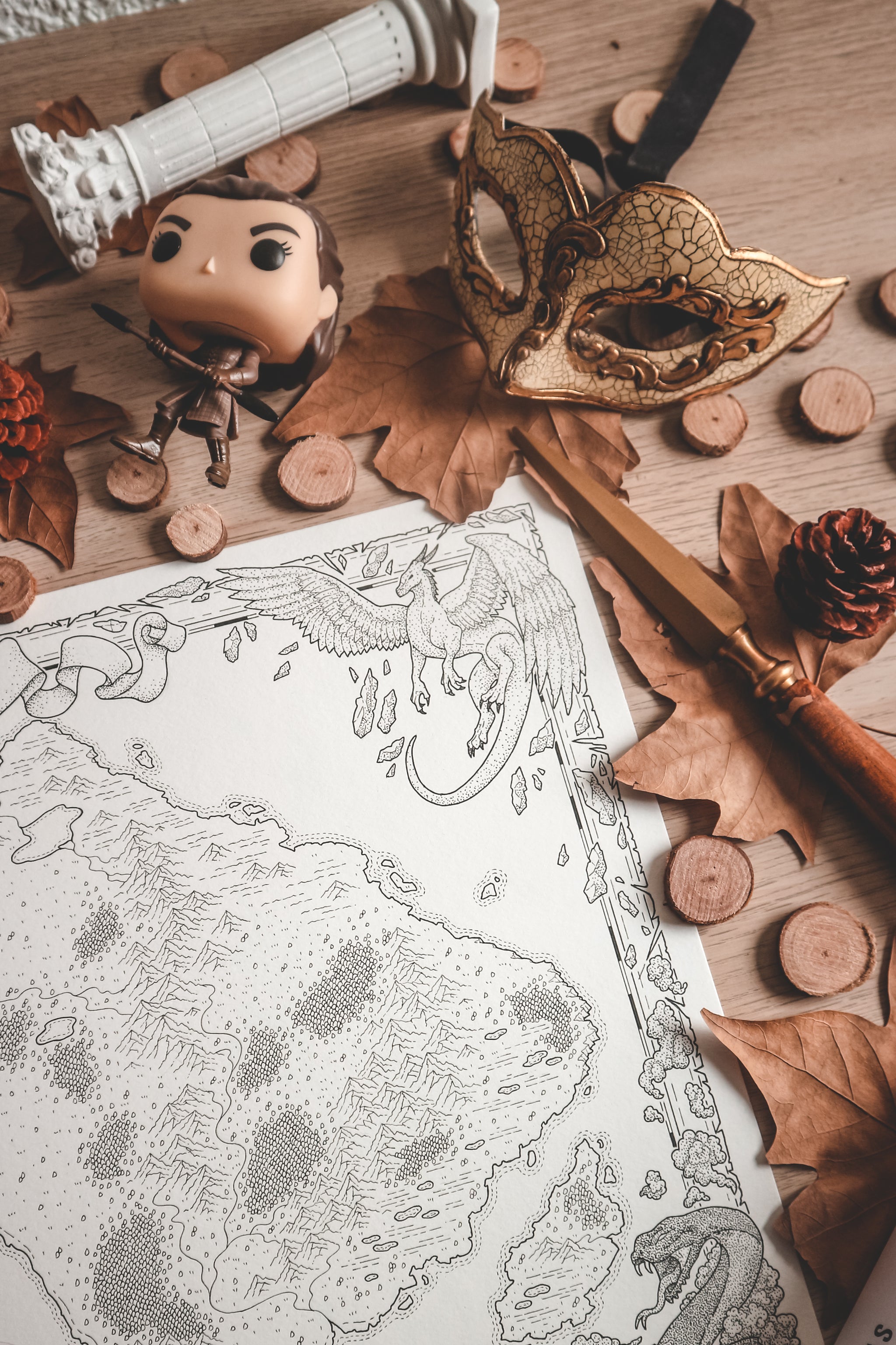 MAPA DE GEA - Mundo de Cristina A. Todorova – aaguirreart