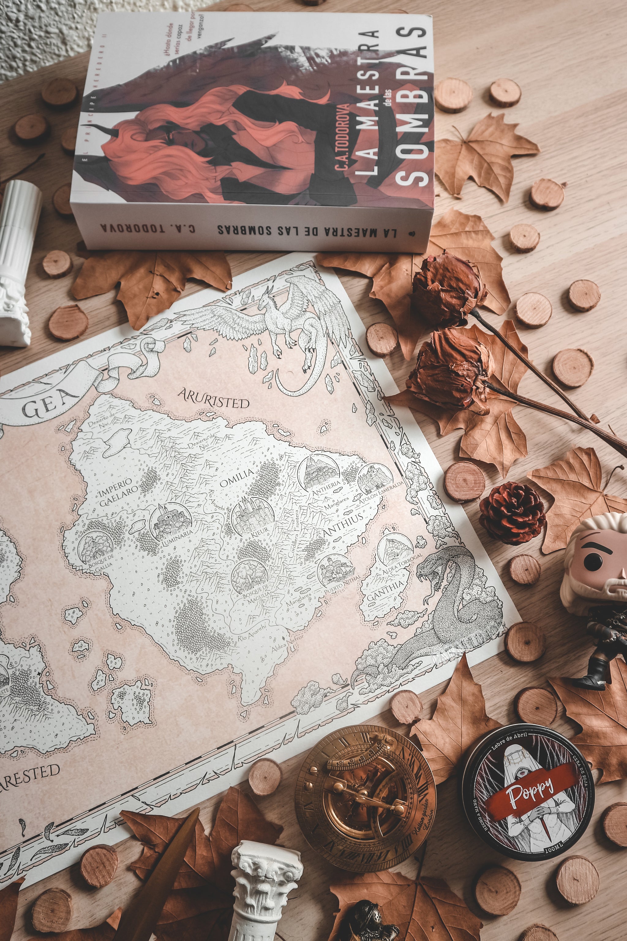 MAPA DE GEA - Mundo de Cristina A. Todorova – aaguirreart